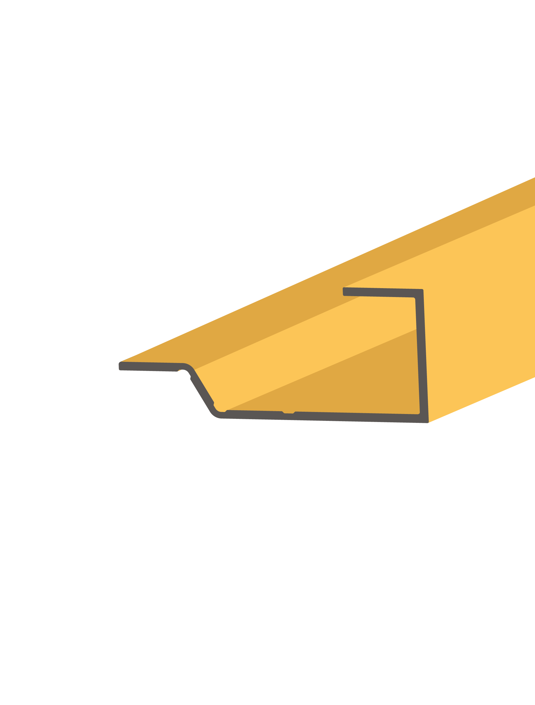 AL13 Plank System: Extruded Wood Look Aluminum cladding