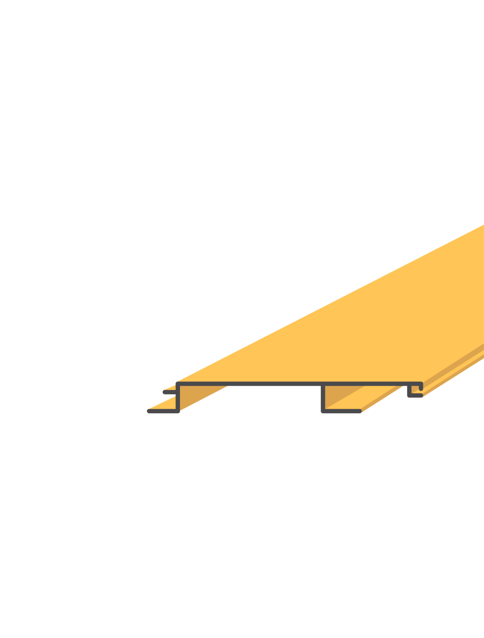 AL13 Plank System: Extruded Wood Look Aluminum cladding