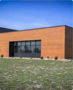 AL13 Plank System: Extruded Wood Look Aluminum cladding